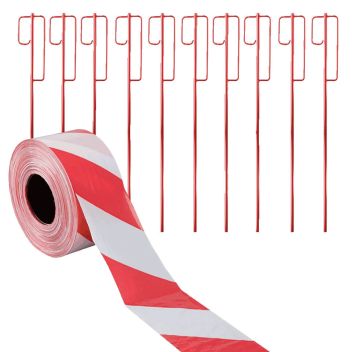 Absperrband, Flatterband, Absperrseile, Absperrgirlande - absperrshop.de