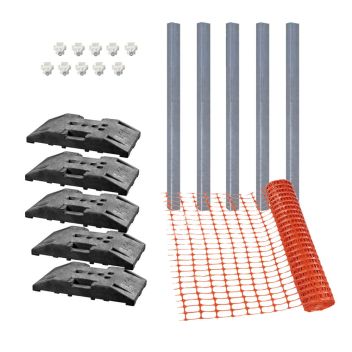 Absperrzäune, Absperrschranke Baken, Schachtabsperrungen - AbsperrShop.de